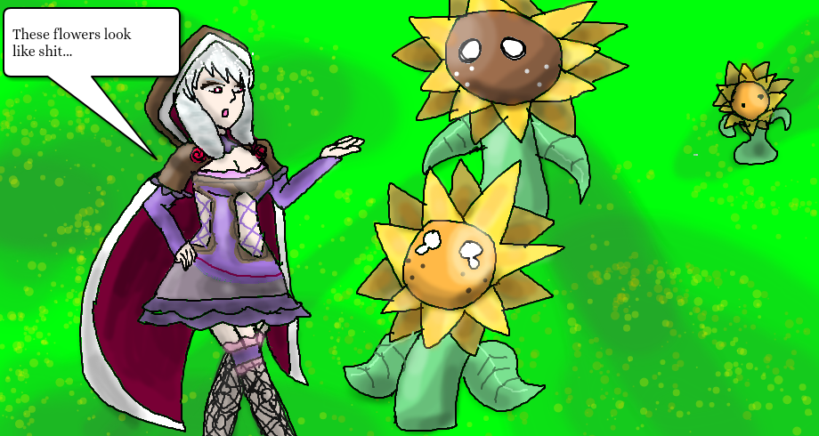 Viola Hates the Mario Sunshine Flowers redraw by Moonball14 on DeviantArt