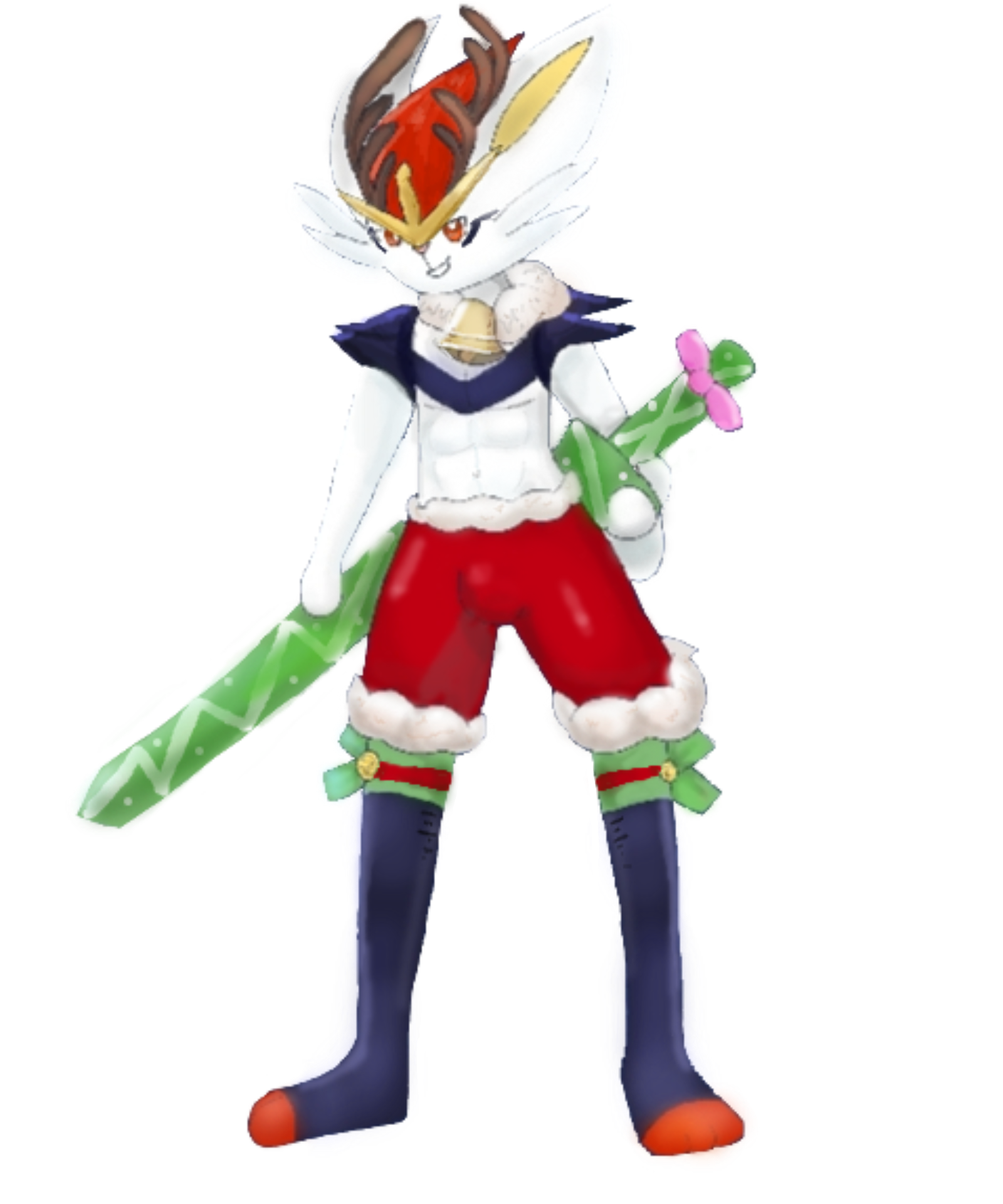 ''Normal Rabbit'' - Cinderace by Moonball14 on DeviantArt