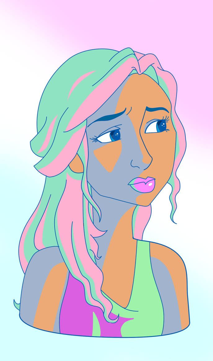 Bubblegum Girl by msdefectivetoaster on DeviantArt