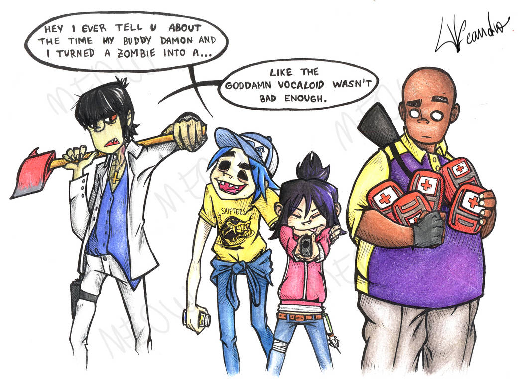 Left Bananaz 4 Gorillaz by TheLadyLynx on DeviantArt