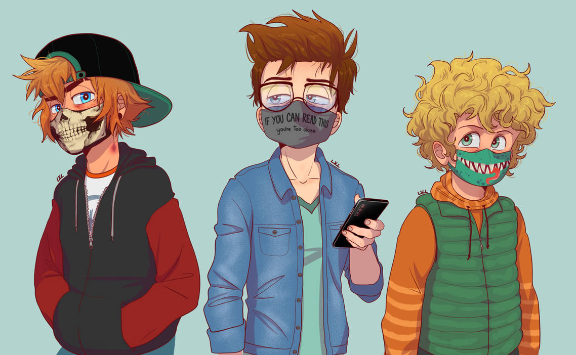 Munks in Masks by TheLadyLynx on DeviantArt