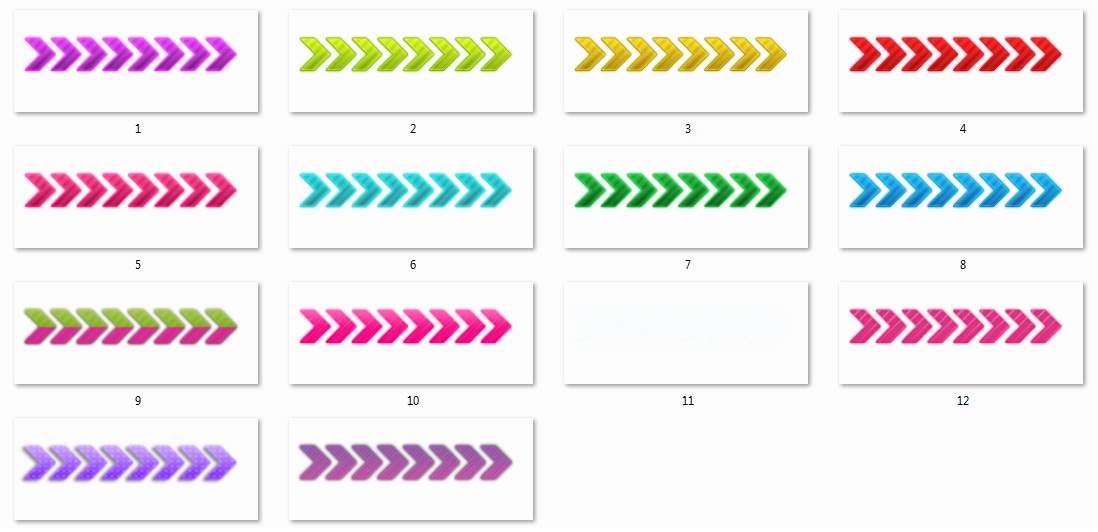 Pack Flechas Png by EditionsAldii on DeviantArt