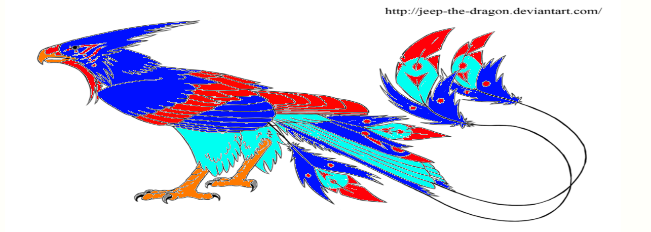 Messenger Hawk. (Colored Line Art.) by skylanderlover123 on DeviantArt