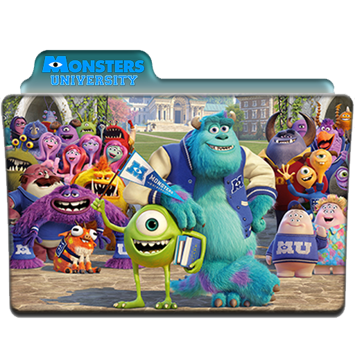 Monsters University Folder by wchannel96 on DeviantArt