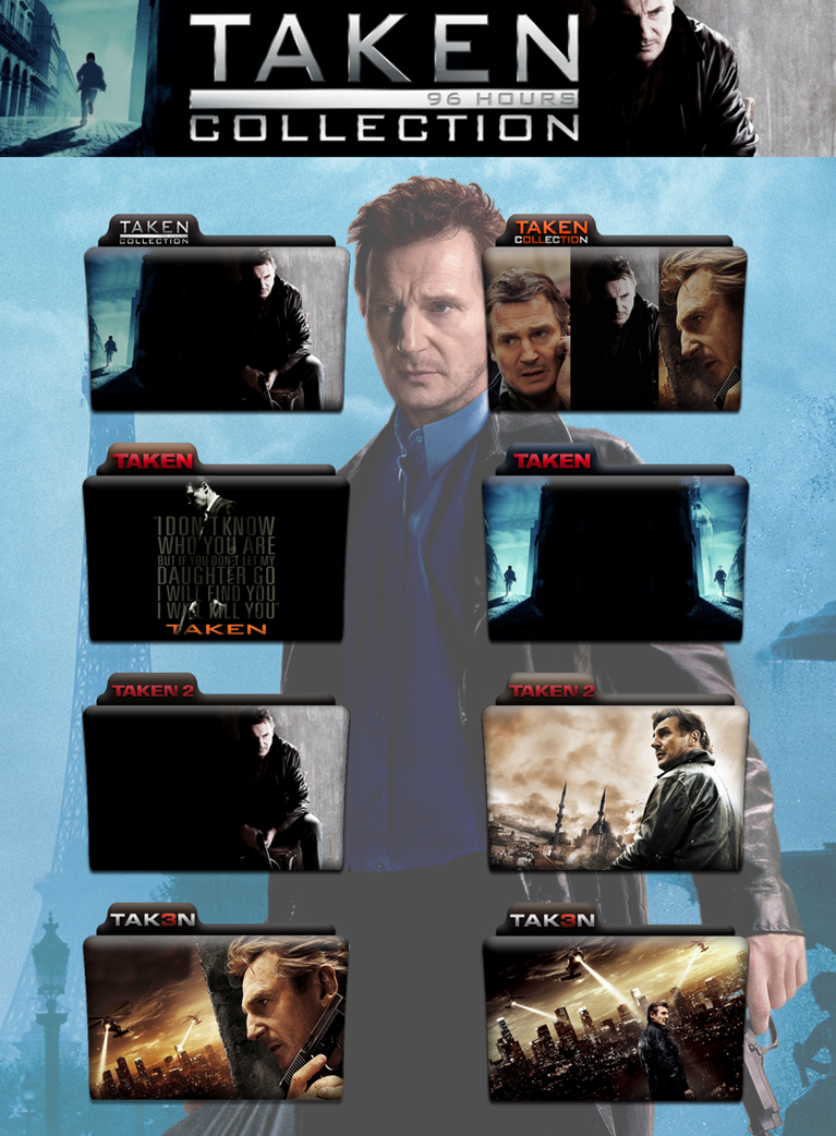 Taken Folder Icon Collection Pack by wchannel96 on DeviantArt