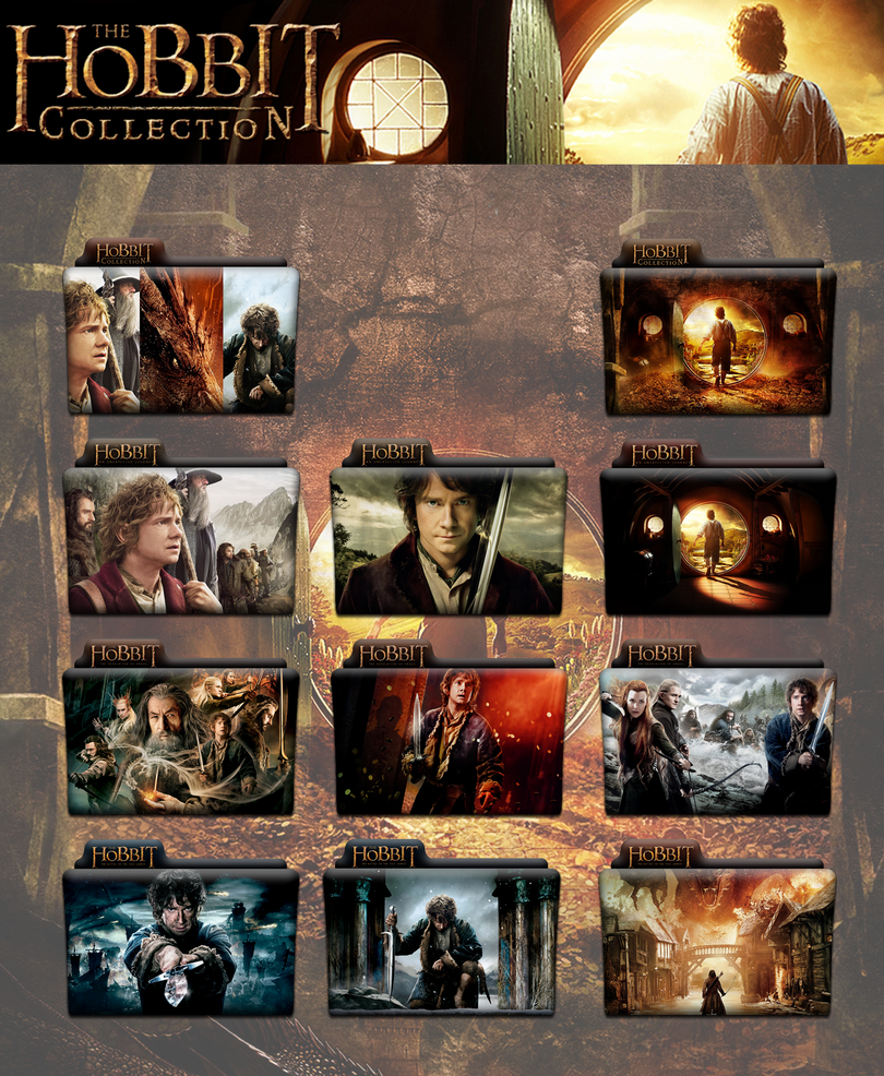 The Hobbit Collection Folder Icon Pack by wchannel96 on DeviantArt
