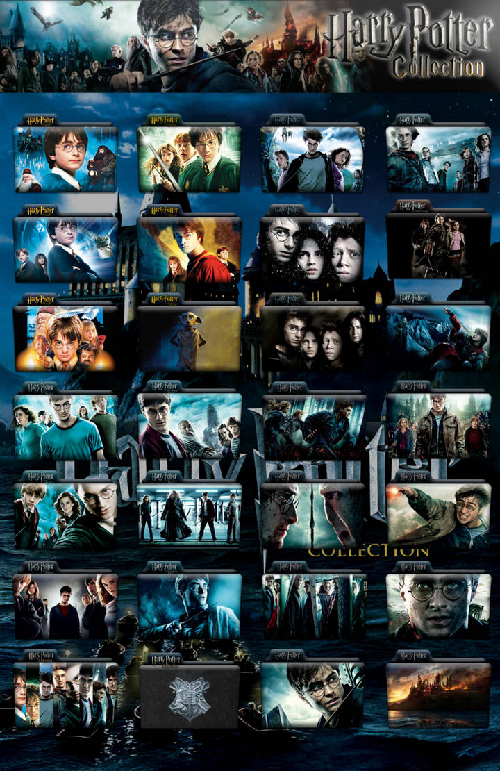 Harry Potter Collection Folder Icon Pack by wchannel96 on DeviantArt