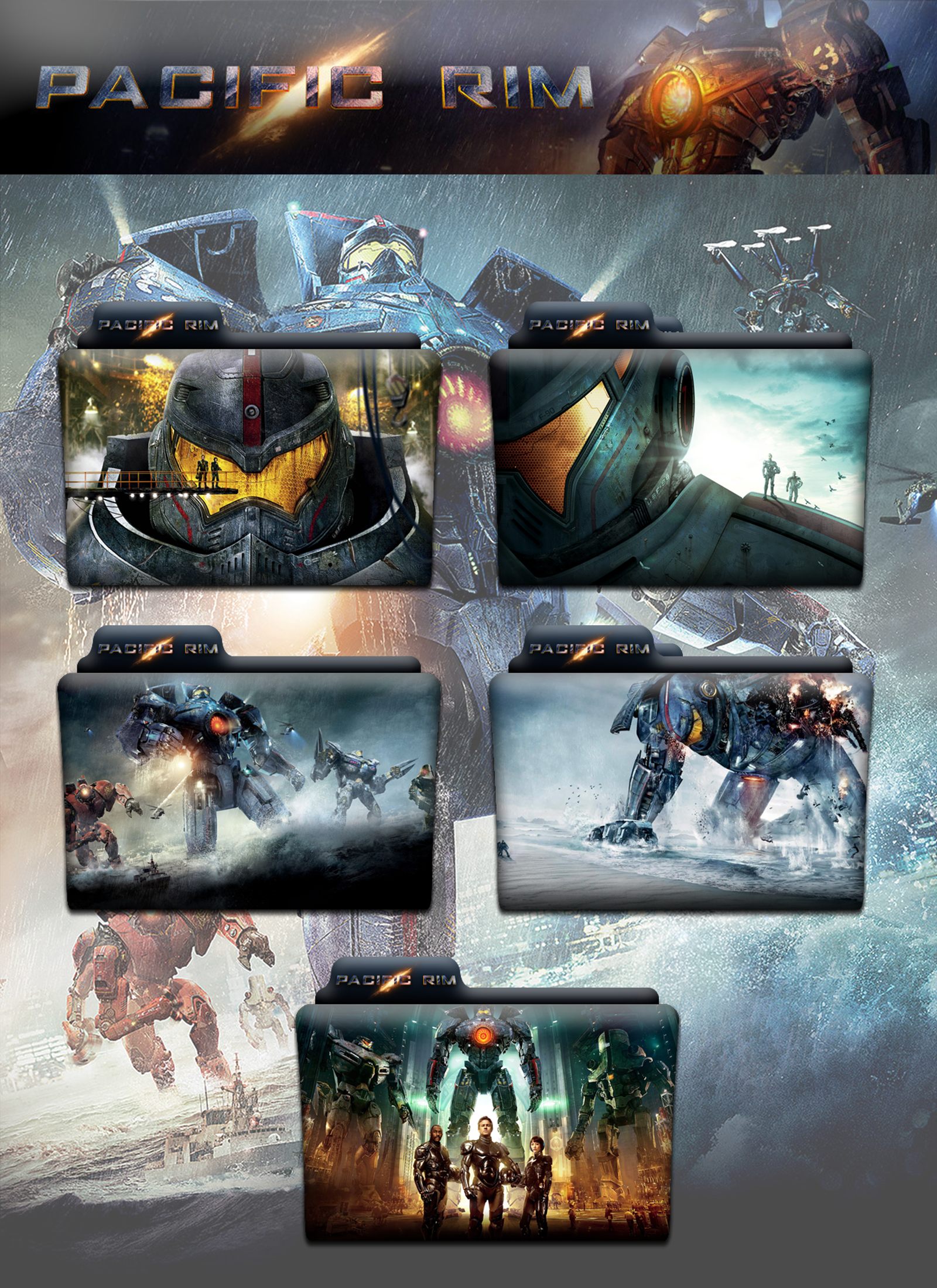 Pacific Rim Folder Icon Pack by wchannel96 on DeviantArt