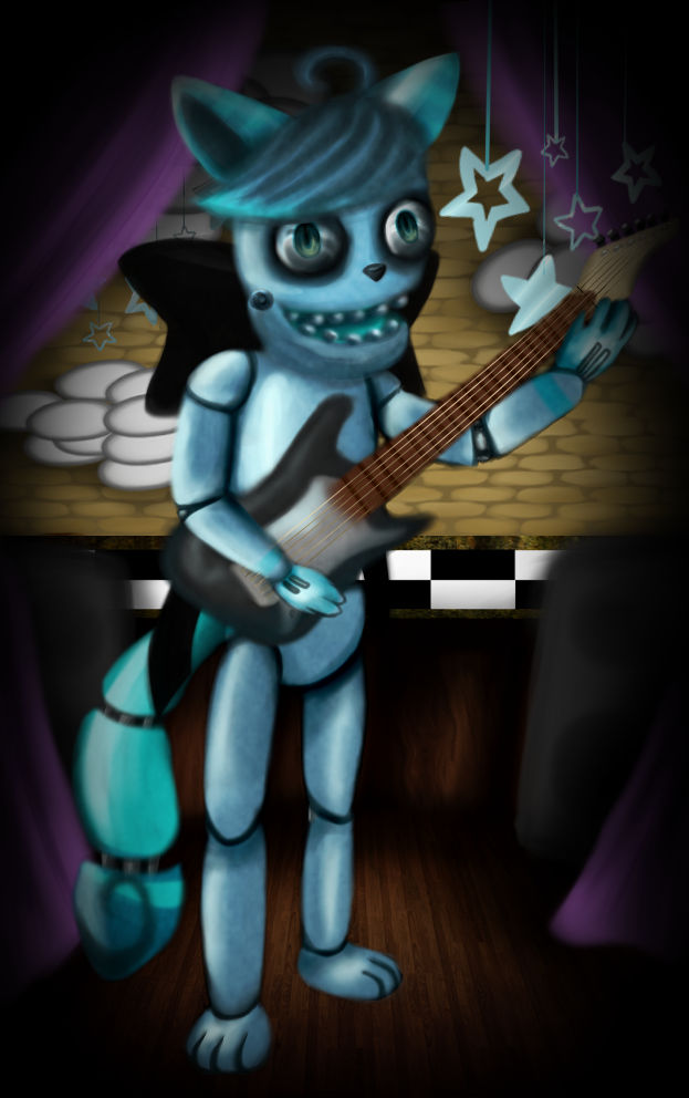 Galaxy animatronic Vocaloid-Cat by arick19 on DeviantArt