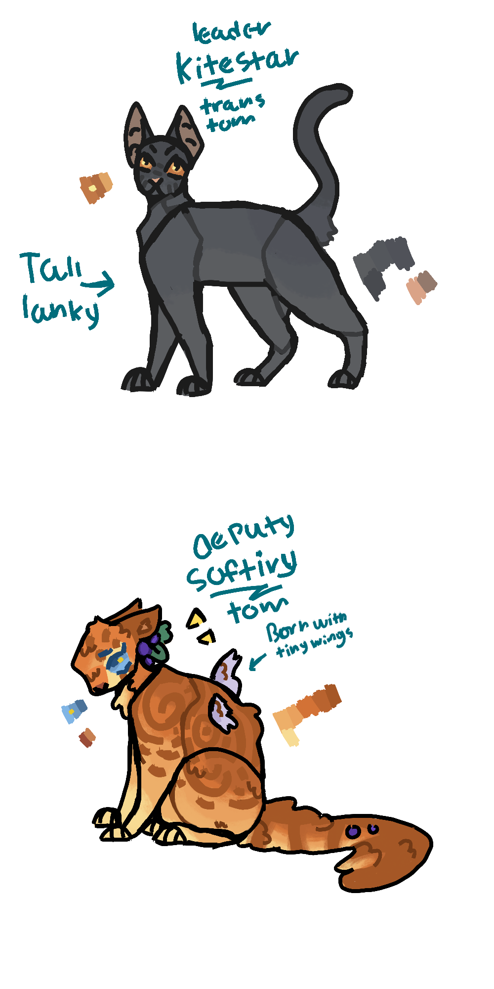 clanGen wc ocs (Canyonclan) by leafyyyxx on DeviantArt