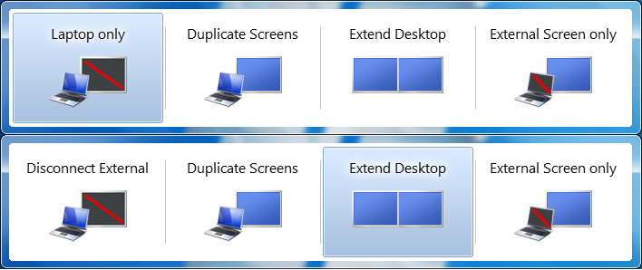 Win7 WinKey+P DisplaySwitchMOD by Computer-Master on DeviantArt