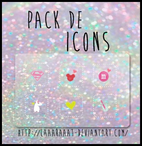 Pack de icons by laaaraaa1 on DeviantArt