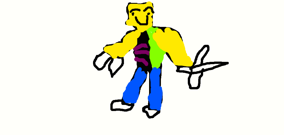 CORRUPTED NOOB by Chaotic-Painshow on DeviantArt