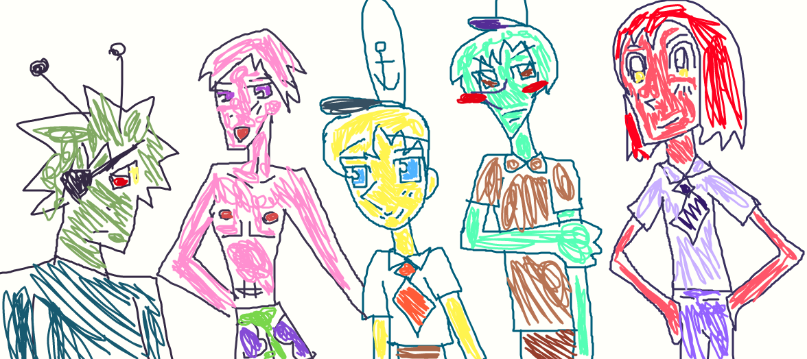 Boys of Spongebob human version by DirtyGreenSausages on DeviantArt