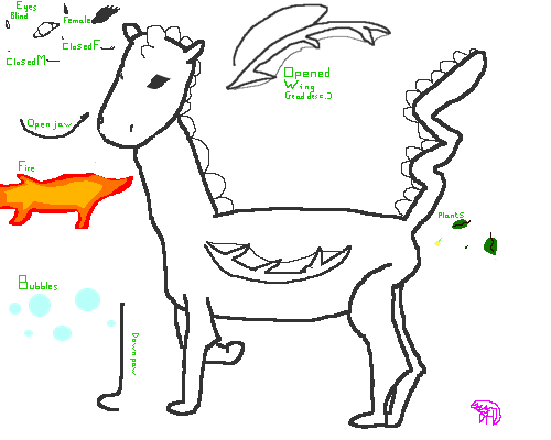 Dragon base by DragonsforLInda07 on DeviantArt