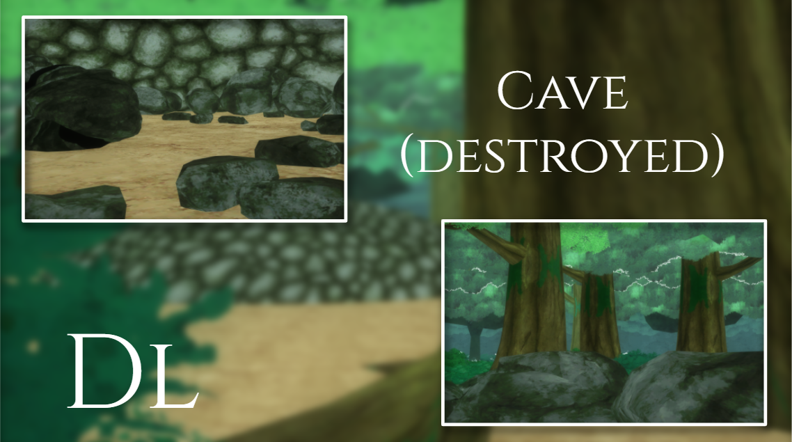 MMD Cave(Destroyed) Stage DL by LeaopardHeart on DeviantArt