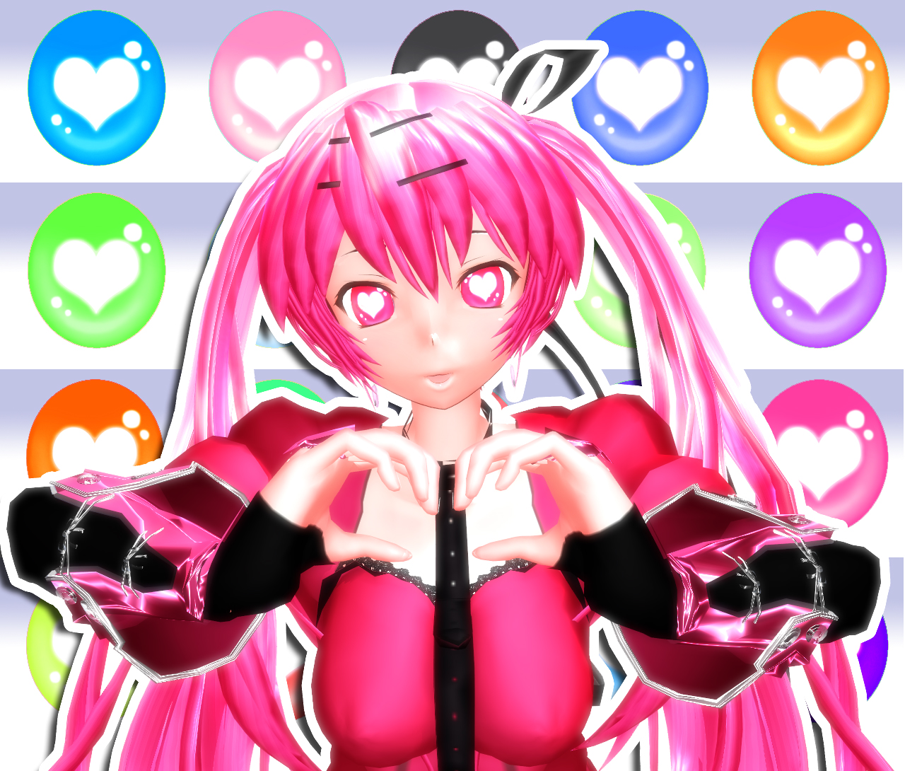 MMD Heart Eye Texture by Xoriu on DeviantArt