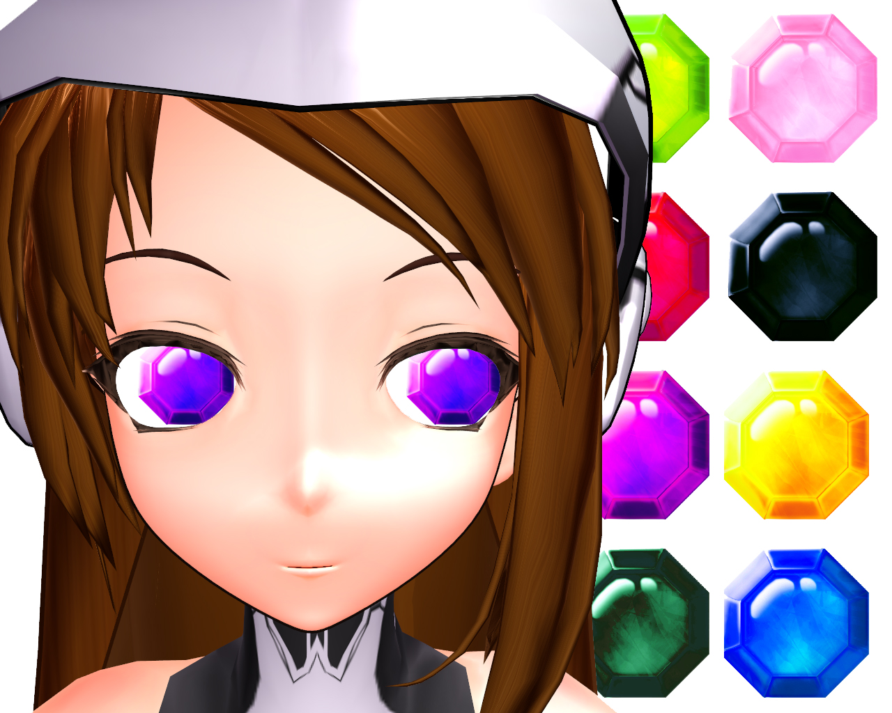 MMD Gemstone Eye Texture by Xoriu on DeviantArt