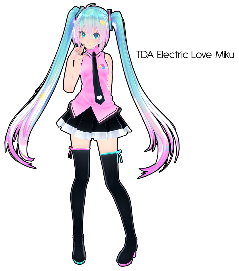 TDA Electric Love Miku DL by Xoriu on DeviantArt