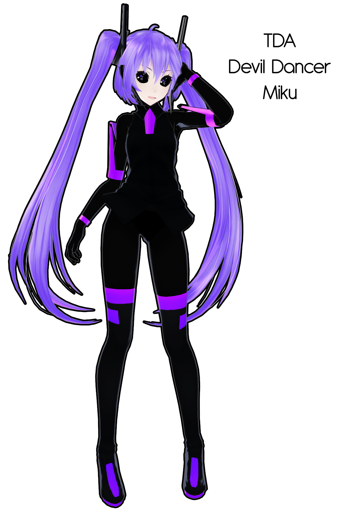 TDA Devil Dancer Miku DL by Xoriu on DeviantArt