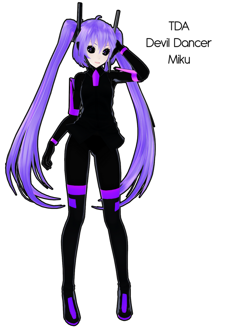 TDA Devil Dancer Miku DL by Xoriu on DeviantArt