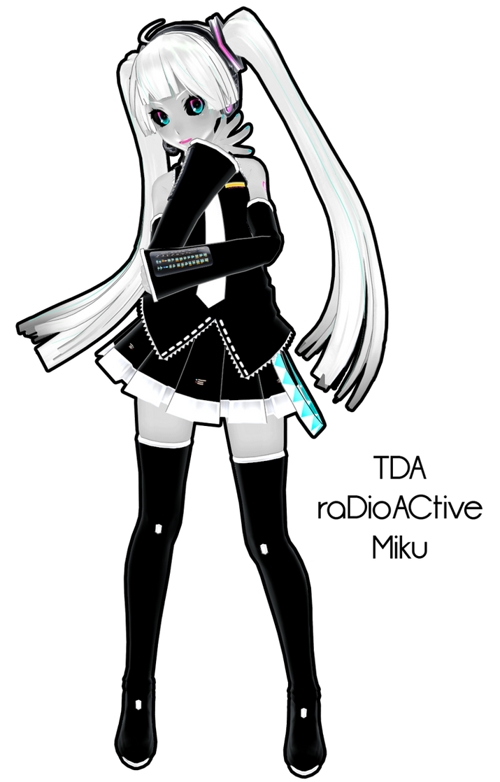 TDA raDioACtive Miku DL by Xoriu on DeviantArt