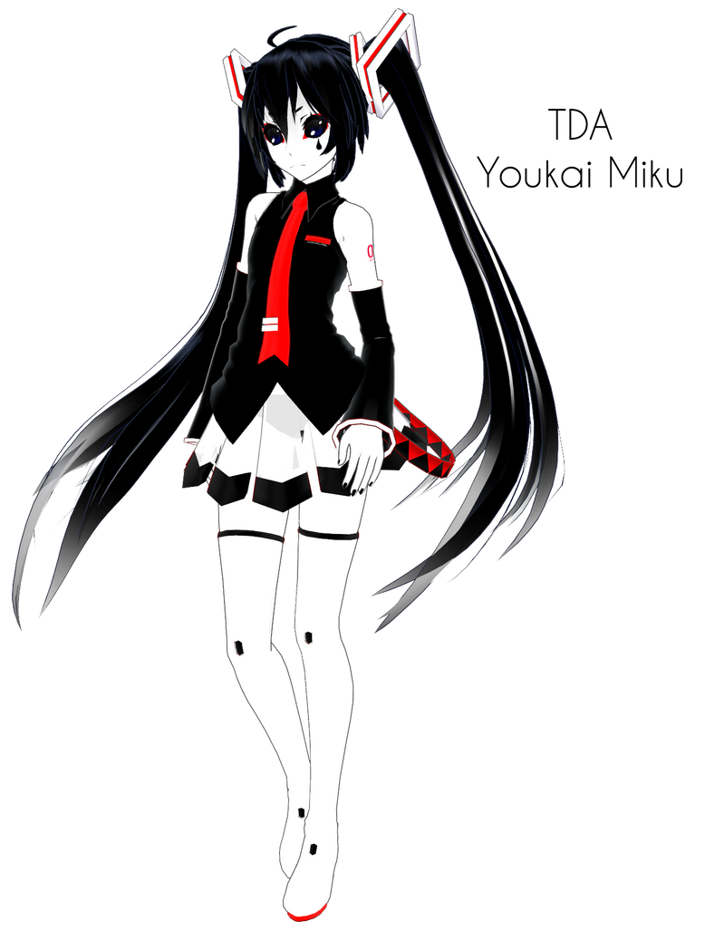 TDA Youkai Miku DL by Xoriu on DeviantArt