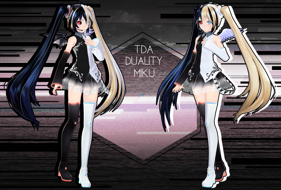 TDA Duality Miku DL by Xoriu on DeviantArt