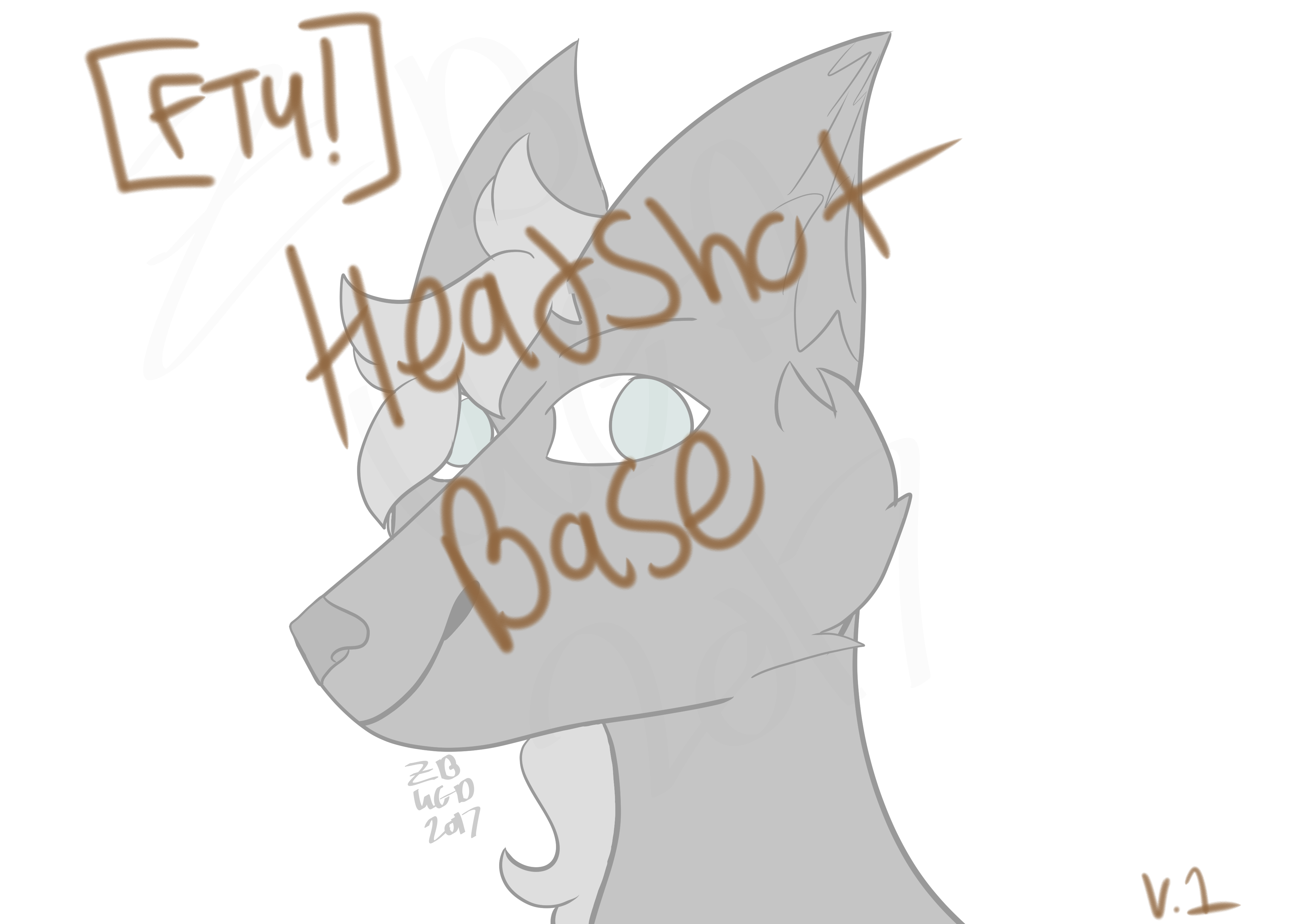 [FTU!] Headshot Base by DragonoftheUnknown on DeviantArt