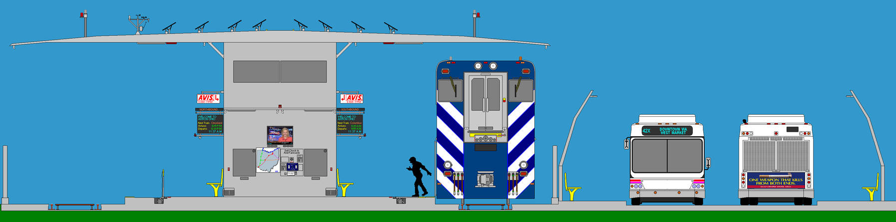 Akron Train Station by Straypuft on DeviantArt
