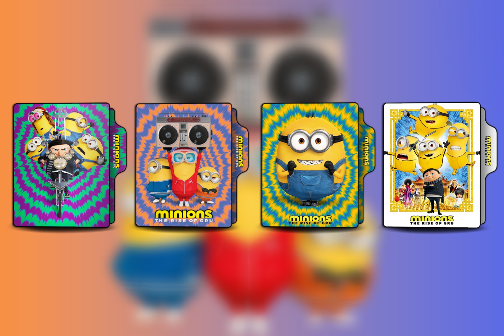 Minions The Rise of Gru 2022 Folder Icon by imsam4 on DeviantArt