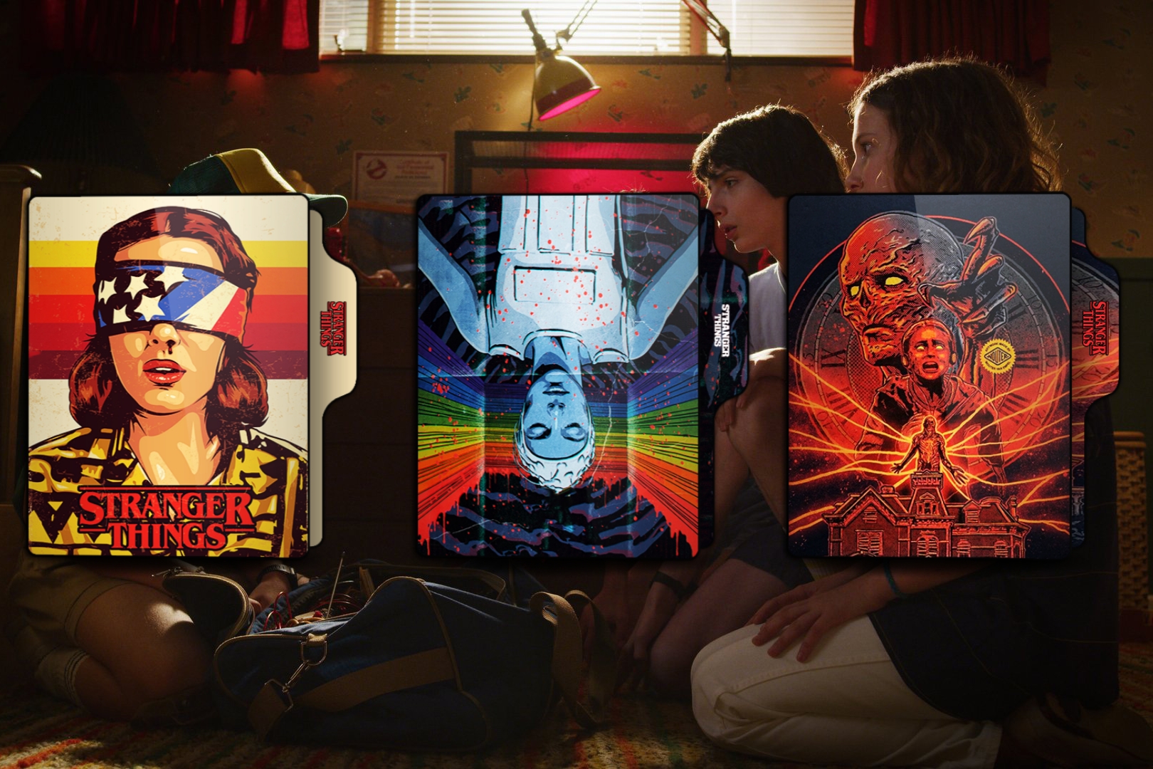 Stranger Things Folder Icon By Imsam4 On Deviantart