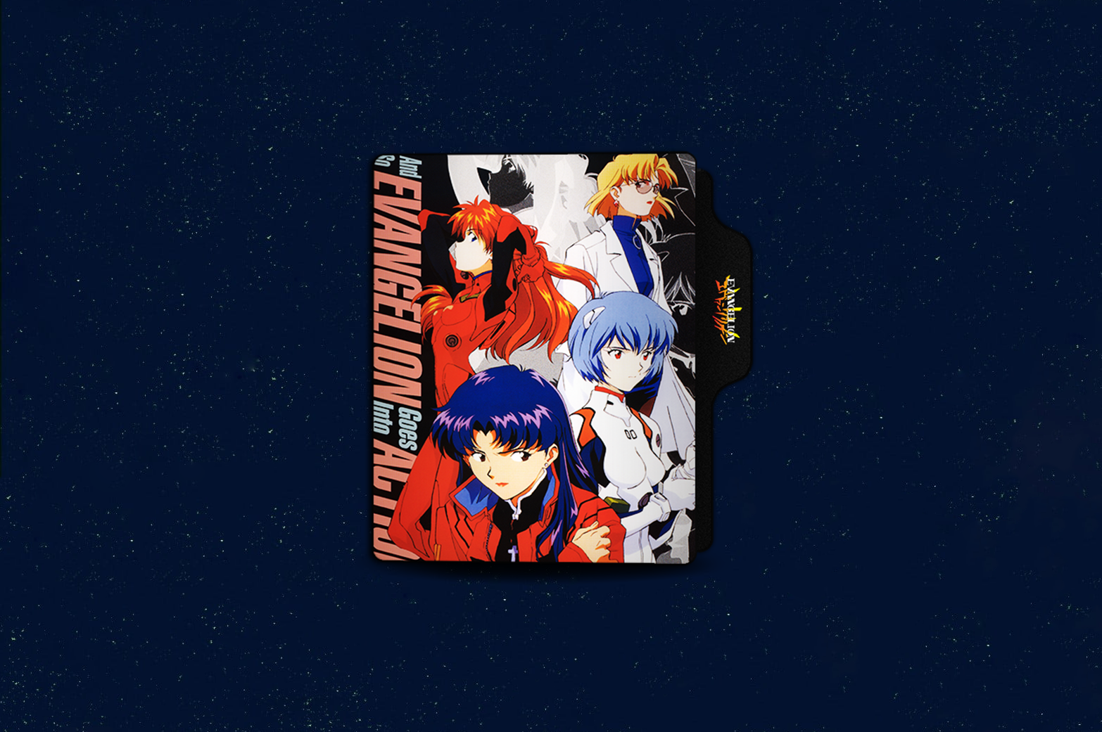 Neon Genesis Evangelion 1995 Folder Icon by imsam4 on DeviantArt