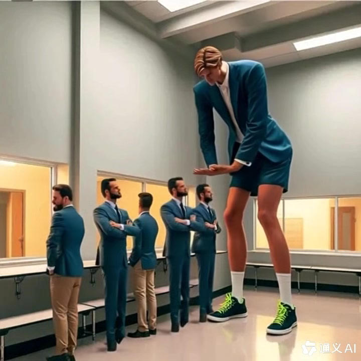 Giant towers over all others in the office 1 by HotGiantsMuscleHunks on ...