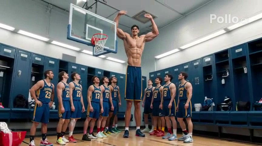 Basketball giant grows FIVE feet taller!!! by HotGiantsMuscleHunks on ...