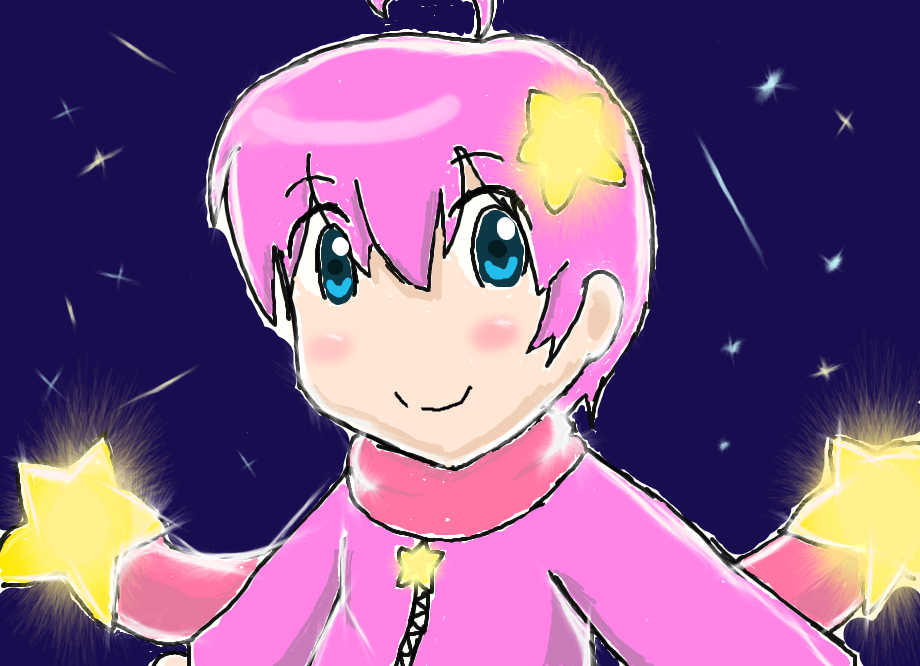 Kirby Humanized by patchy-fan on DeviantArt