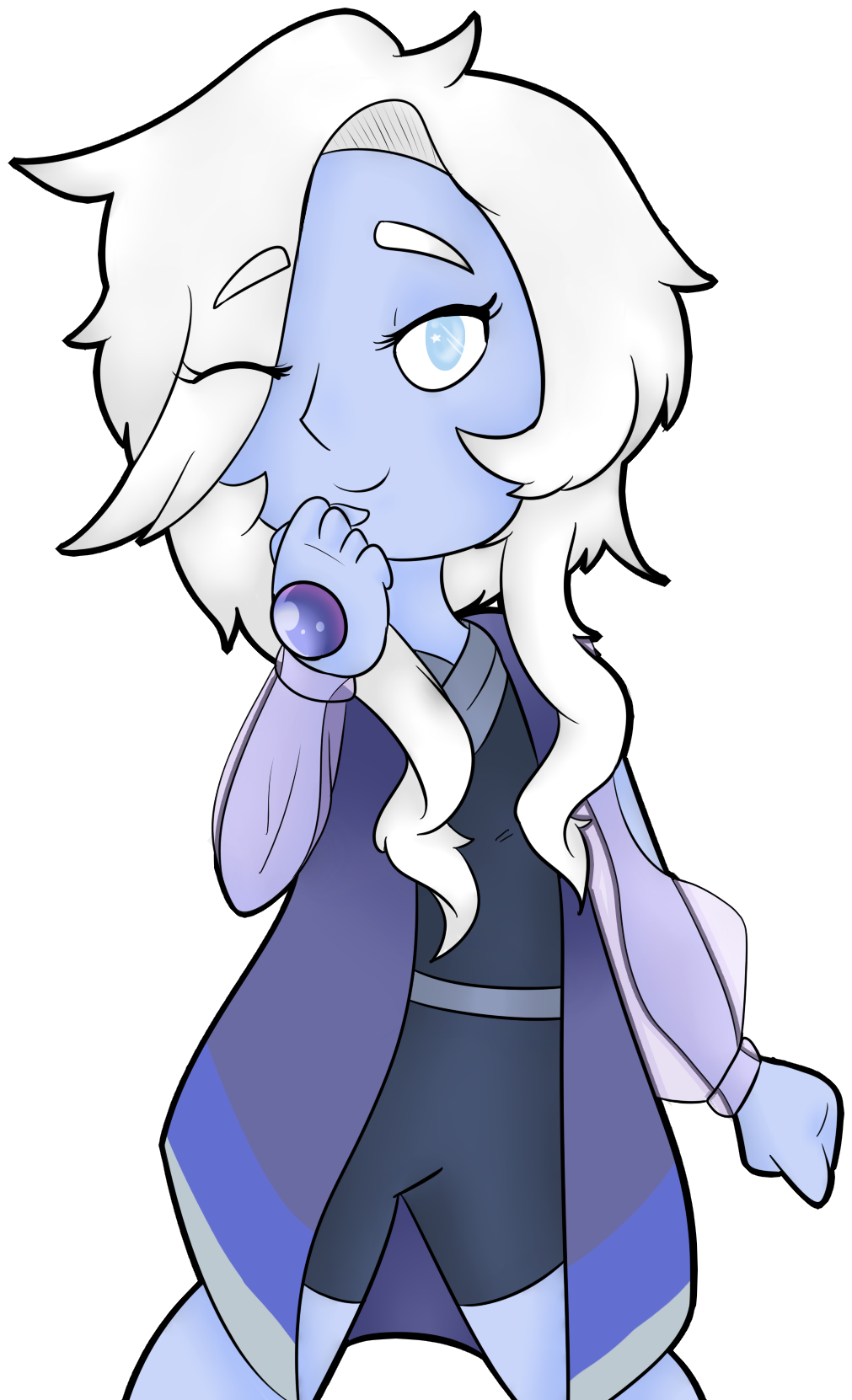 SU Gem Commission: ''Moonstone'' by Japandaa on DeviantArt