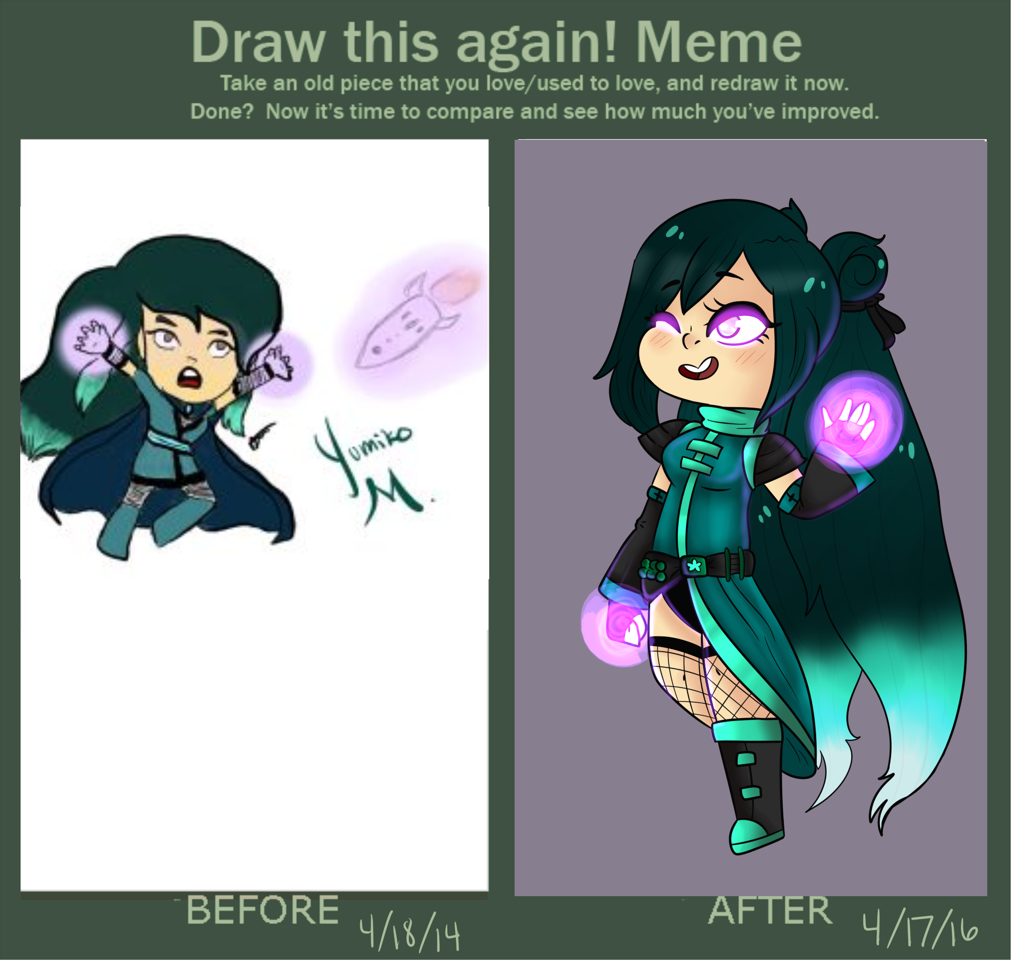 Draw Again Meme [2 year] by Japandaa on DeviantArt