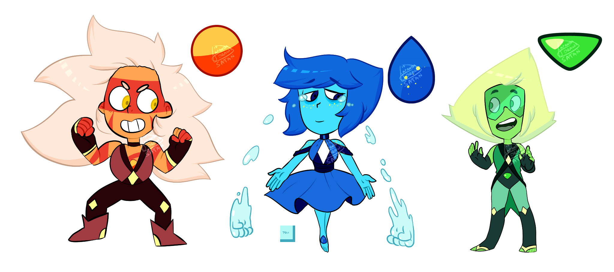 SU: Gem Adopts [Closed] by Japandaa on DeviantArt