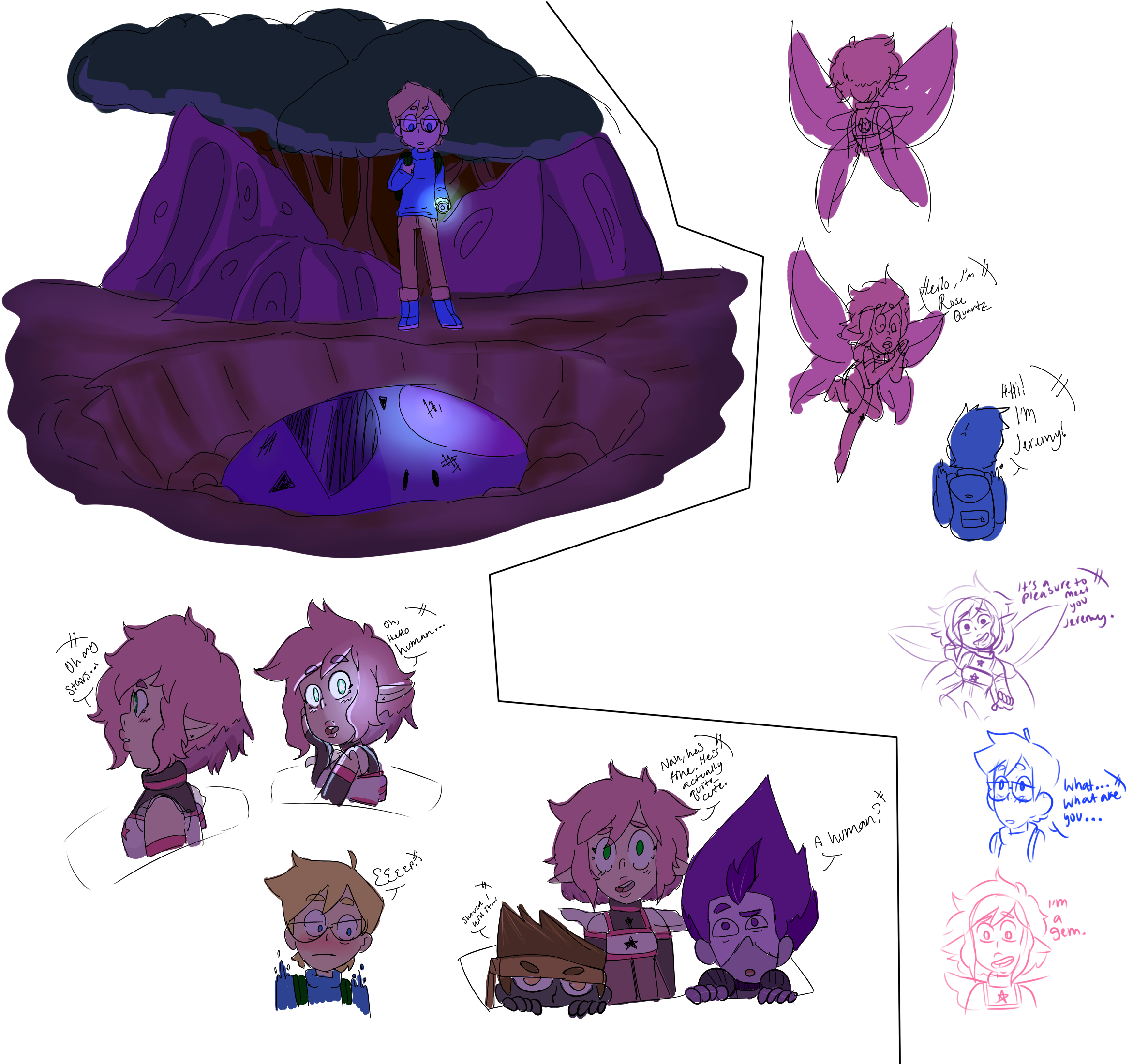 SU: Code Lyoko Gem AU Doodles by Japandaa on DeviantArt