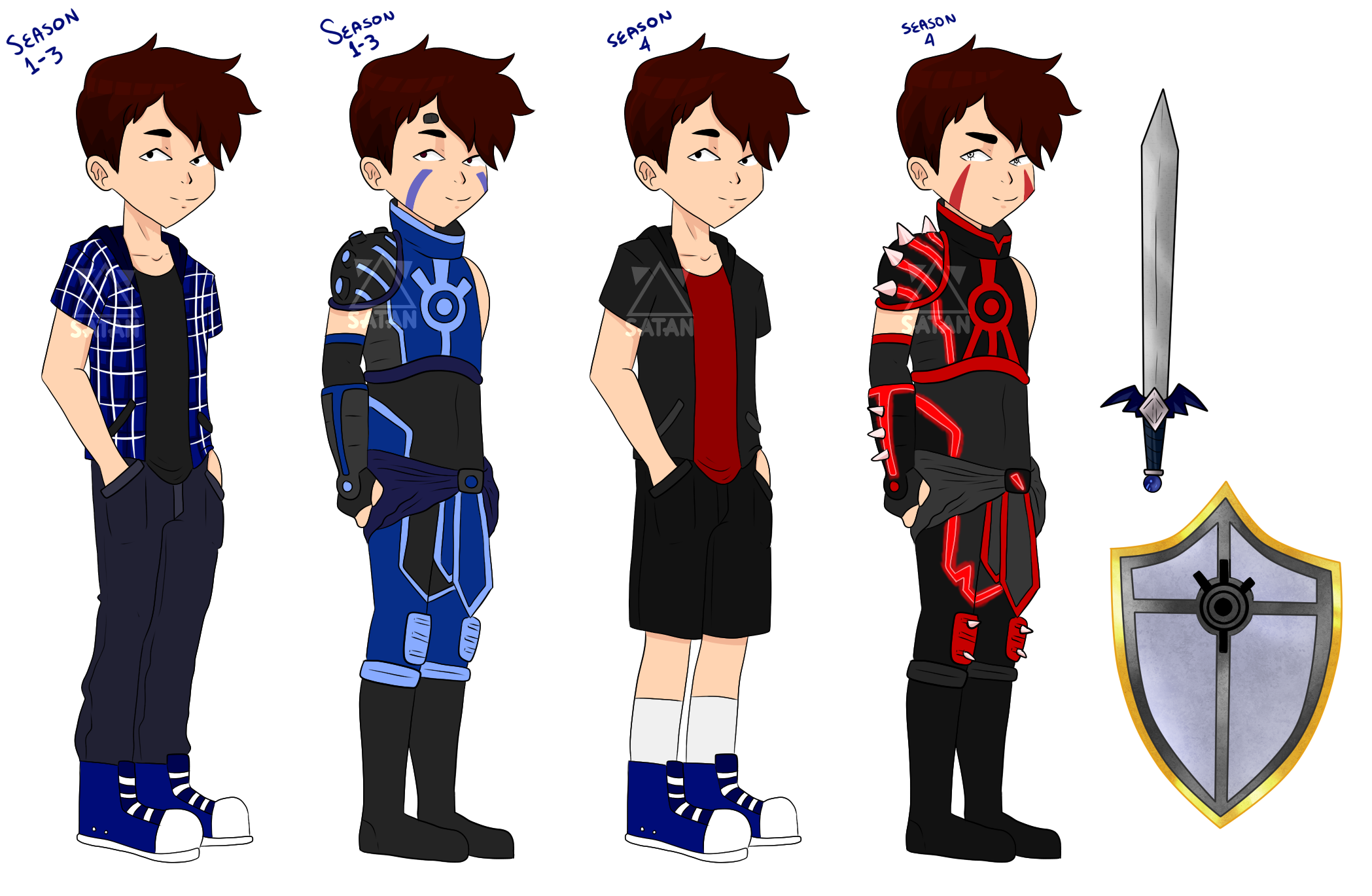 Commission: Code Lyoko Ref Sheet by Japandaa on DeviantArt