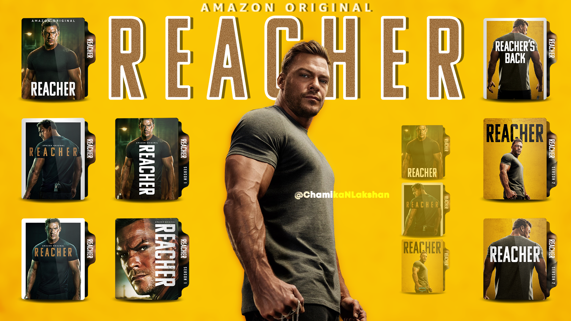 Reacher S01 and S02 Folder Icons [Updated] by ChamikaNLakshan on DeviantArt