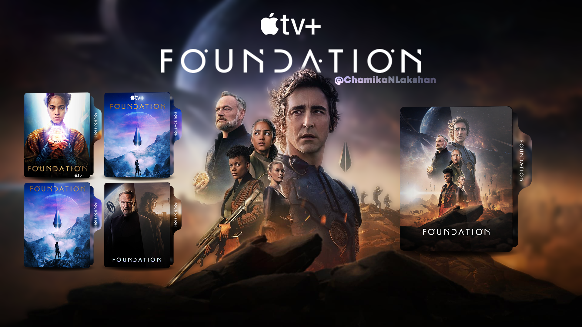 Foundation S01 and S02 Folder Icons [Updated] by ChamikaNLakshan on ...