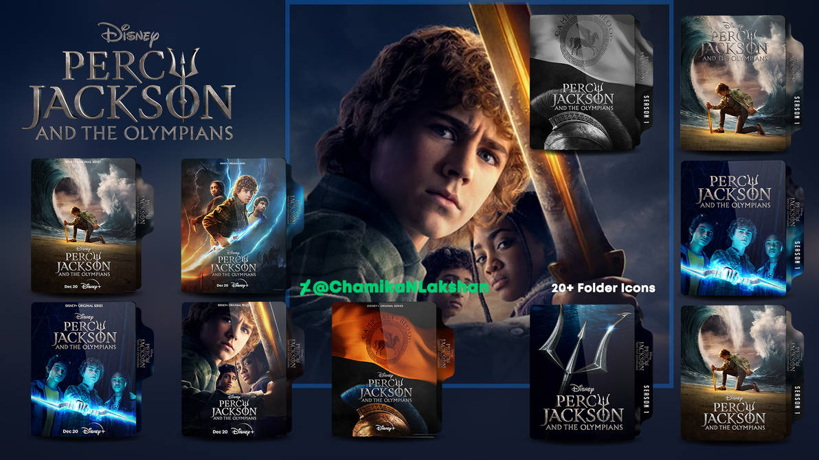 Percy Jackson And The Olympians S01 Icons V1 By Chamikanlakshan On