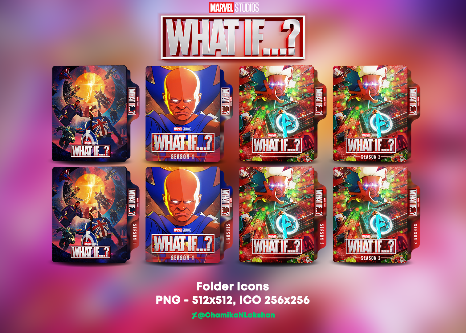 What If...? S01 and S02 Folder Icons [Updated] by ChamikaNLakshan on DeviantArt