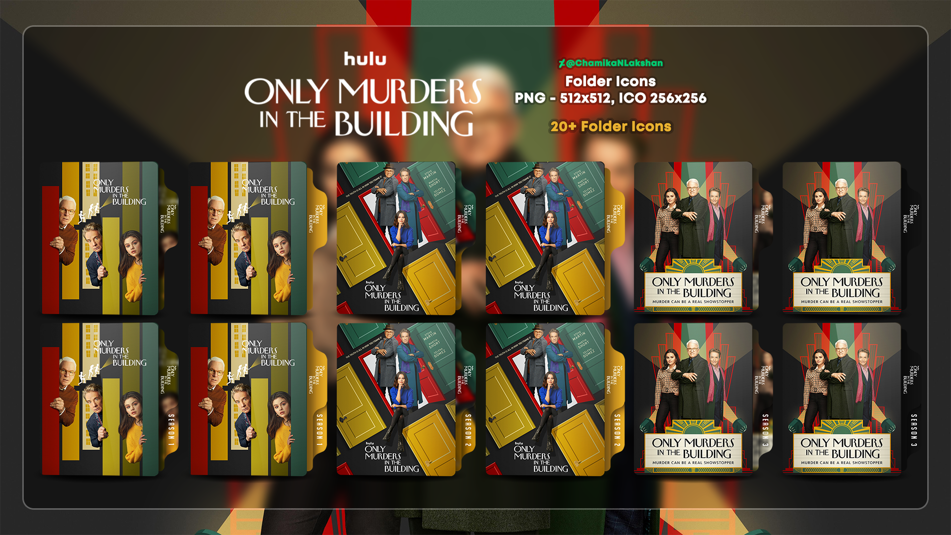 Only Murders in the Building S01~S03 Folder Icons by ChamikaNLakshan on DeviantArt