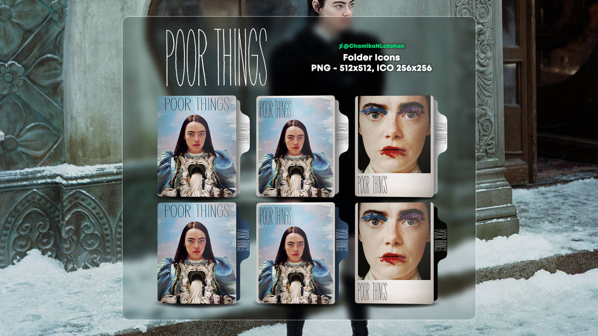 Poor Things (2023) Folder Icons by ChamikaNLakshan on DeviantArt