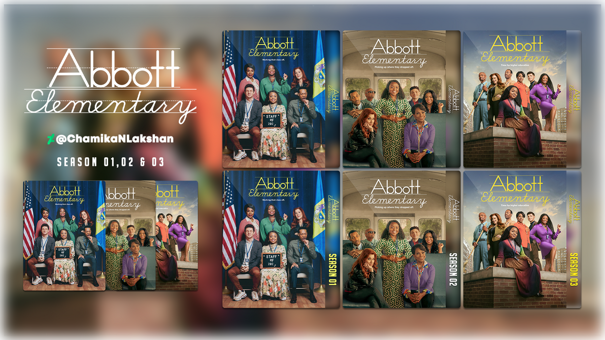 Abbott Elementary S01~S03 Folder Icons[CNLVersion] by ChamikaNLakshan ...