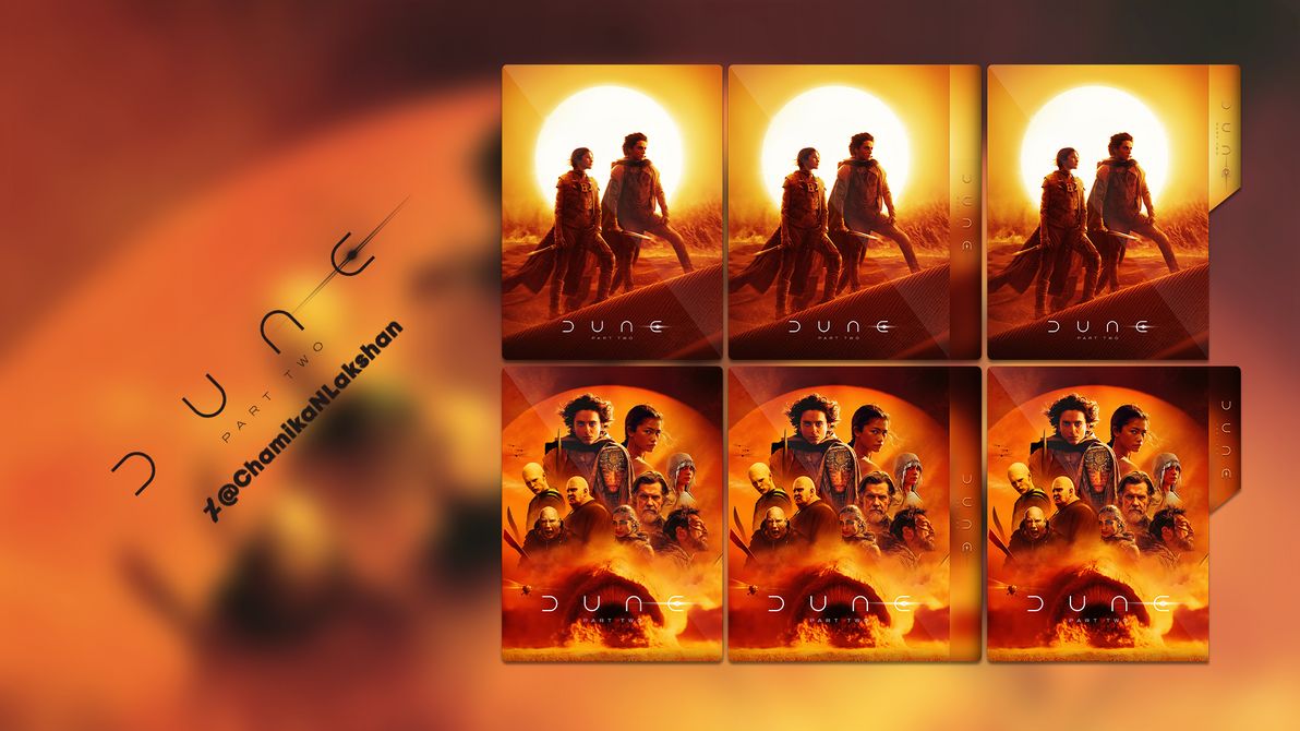 Dune: Part Two (2024) Folder Icons [CNL Version] by ChamikaNLakshan on DeviantArt