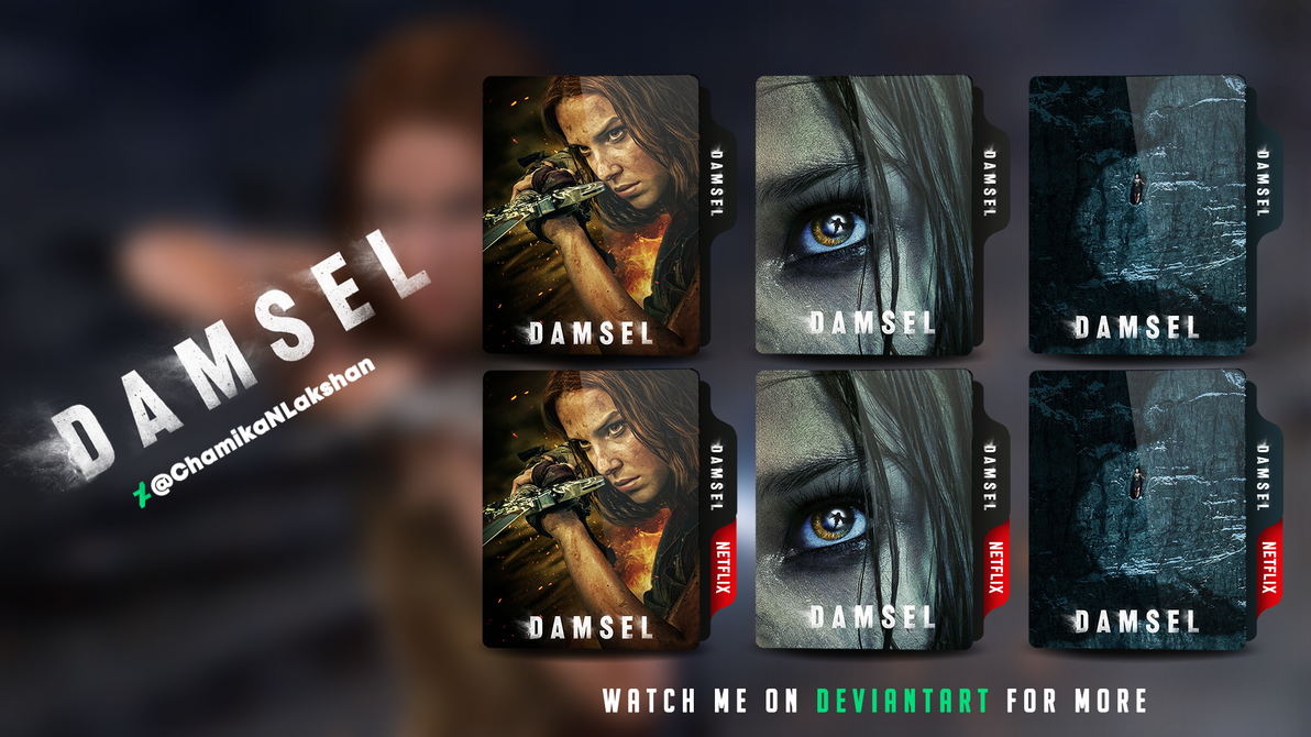 Damsel (2024) Folder Icons by ChamikaNLakshan on DeviantArt